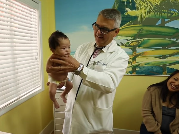 Dr. Bob Shows a Simple Hold to Help Stop Crying Infants | Baby Earth